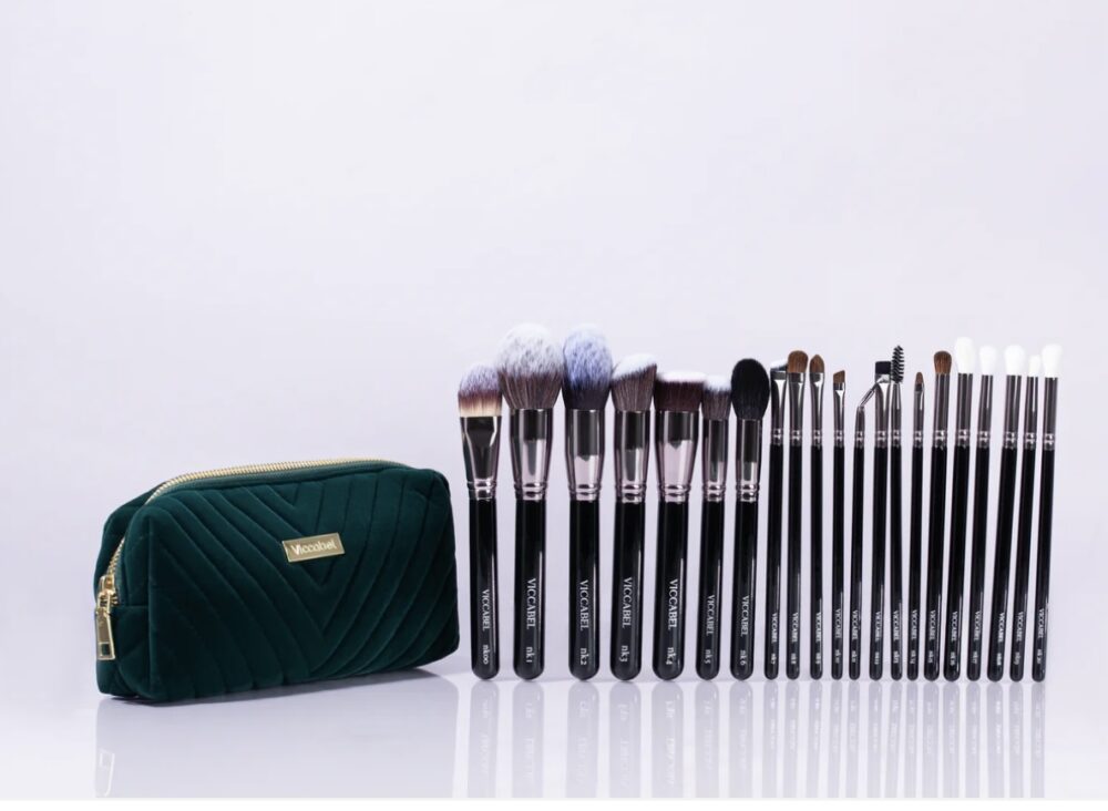 Viccabel Deluxe Pro 21pcs Makeup brush set – David Beauty Cosmetics