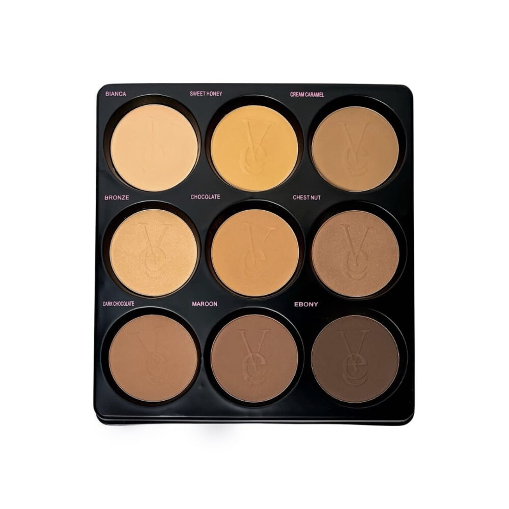 Vee Beauty Pro Face 9-in-1 Powder Palette – David Beauty Cosmetics