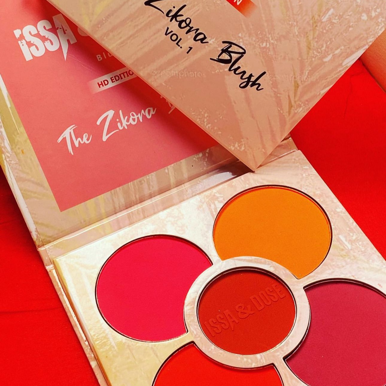 Issa and Dose zikora blush palette – David Beauty Cosmetics