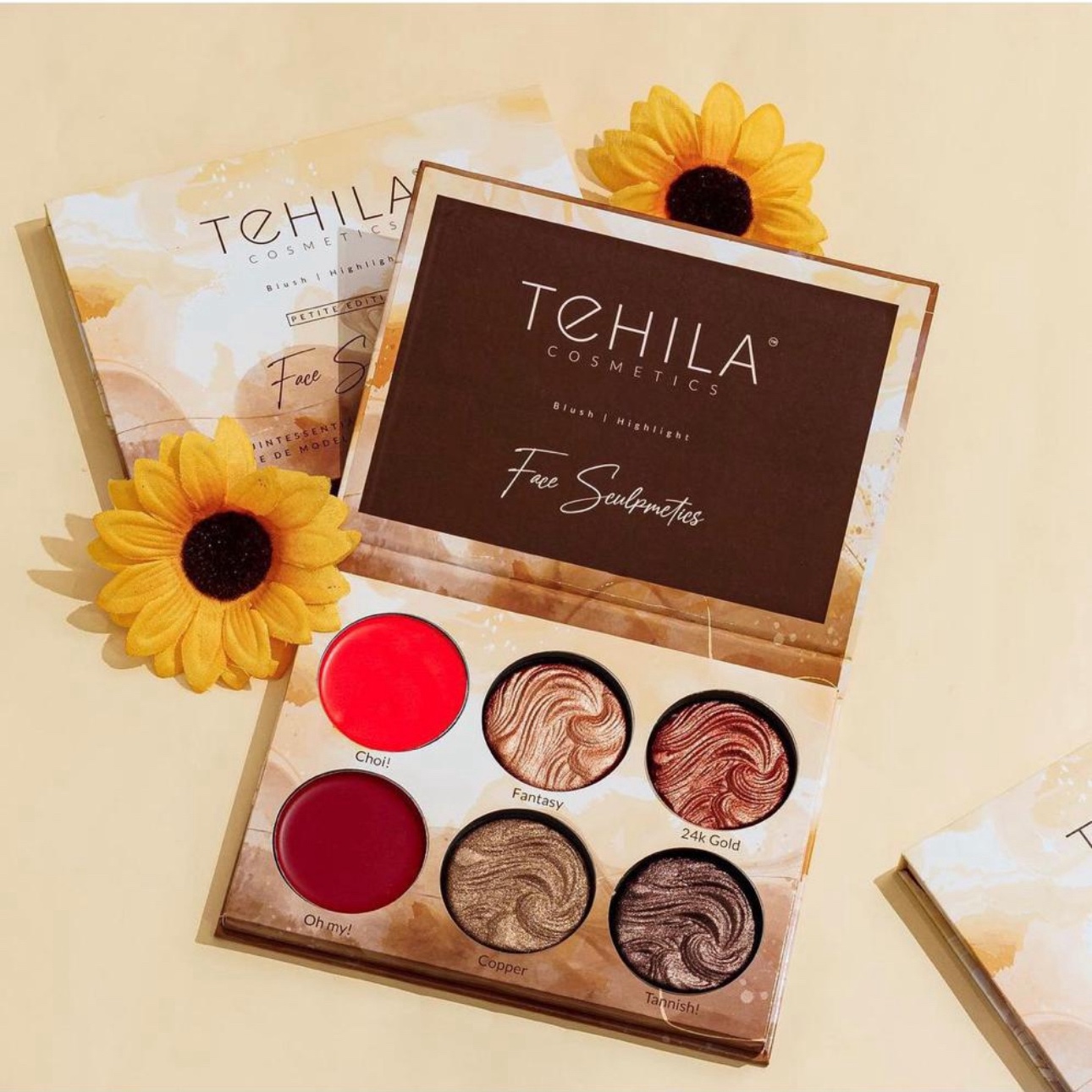 Tehila Cosmetics face sculpting palette Mini – David Beauty Cosmetics