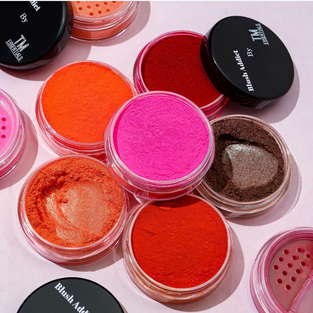 Tm essential blush addict , loose blush – David Beauty Cosmetics