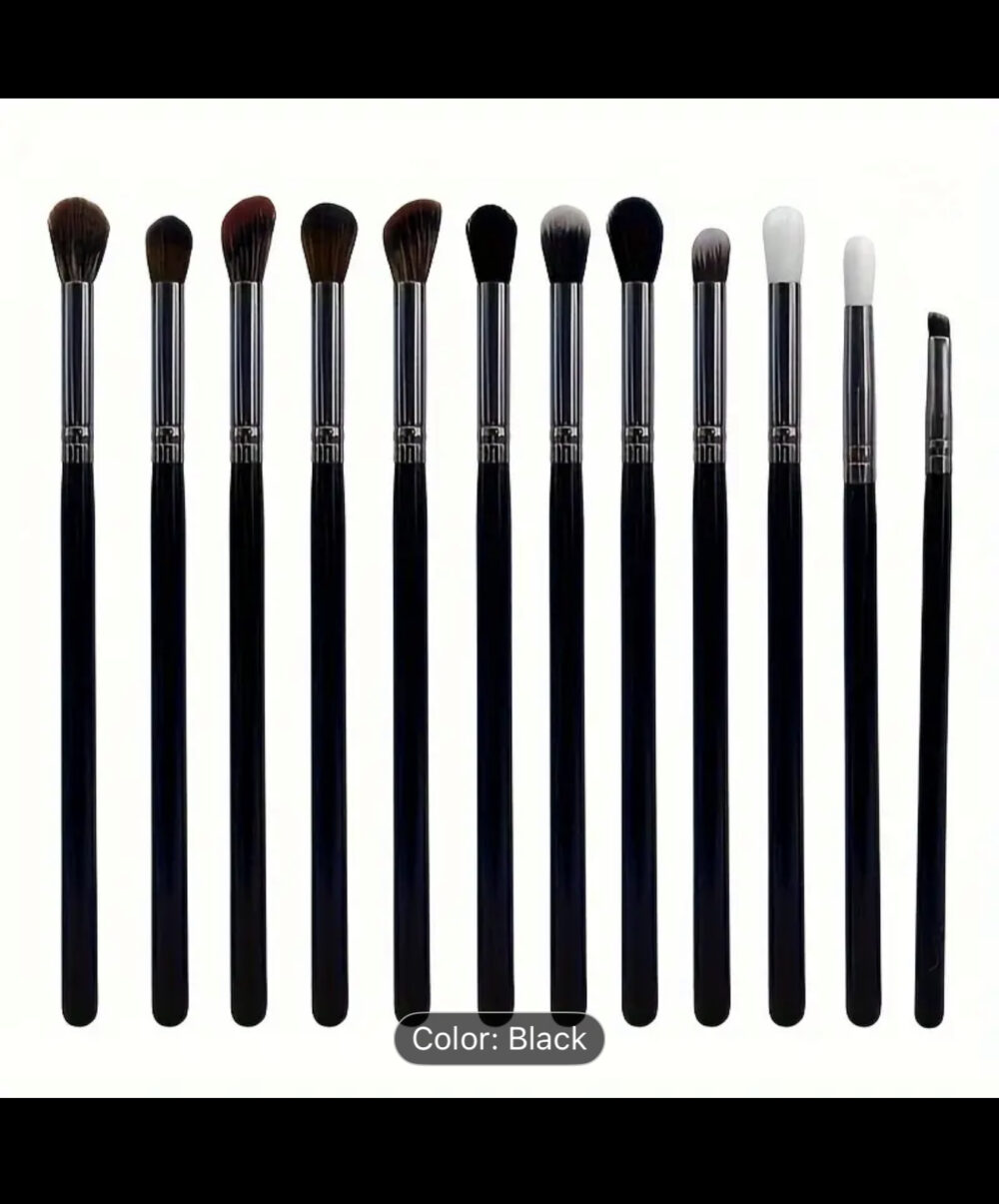 12 pcs Eye Brush set – David Beauty Cosmetics