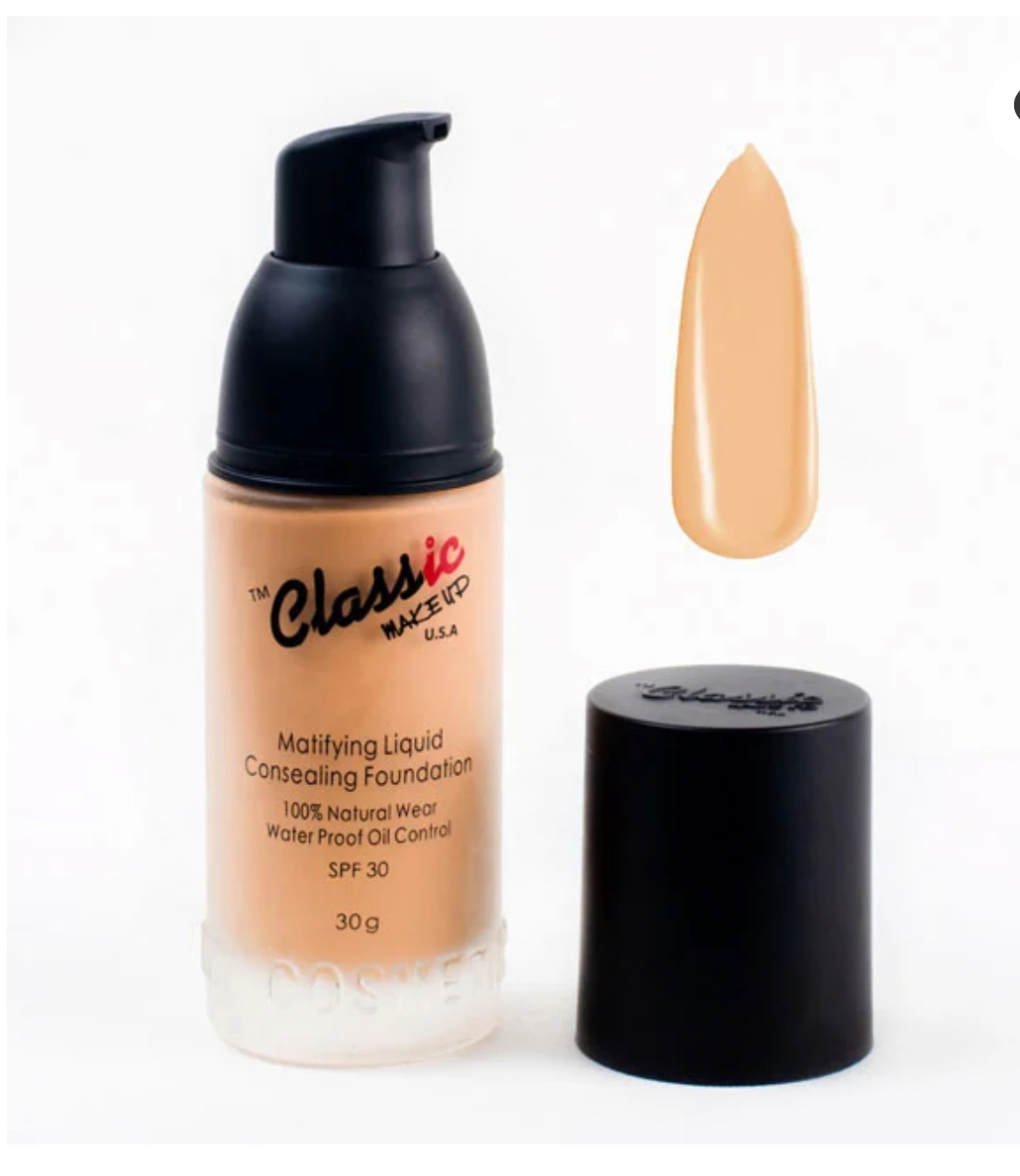Classic Makeup Concealing Matte Foundation – David Beauty Cosmetics