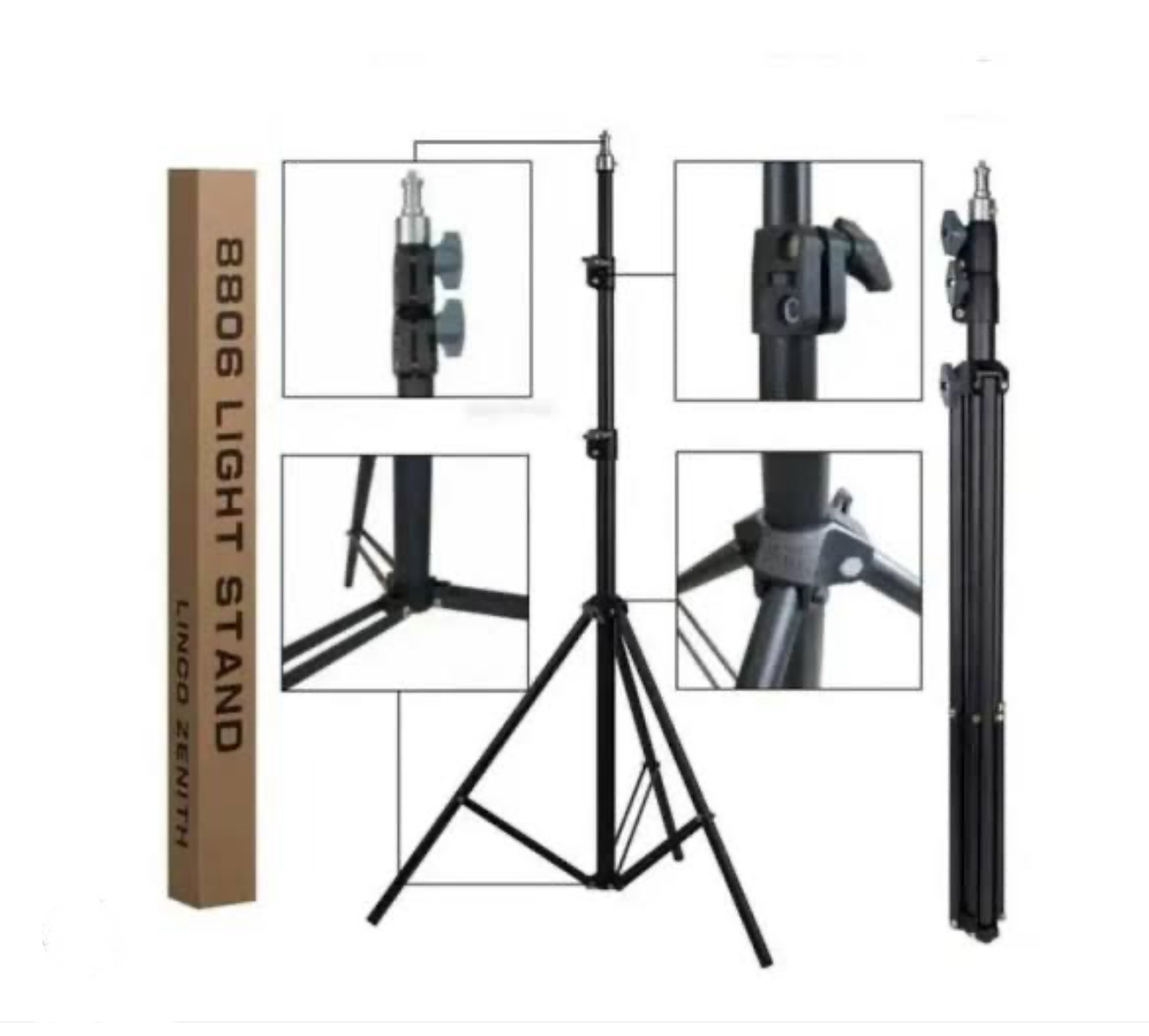 8806 Heavy Duty Tripod Stand – David Beauty Cosmetics